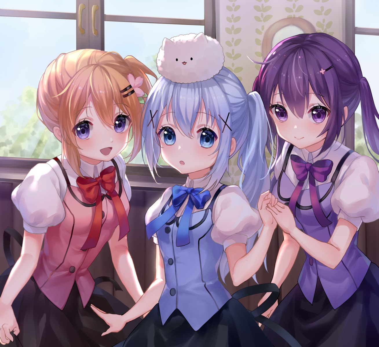 pingji! gochuumon wa usagi desu ka? hoto cocoa kafuu chino tedeza rize tippy (gochuumon wa usagi ...
